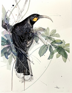 Huia and seven finger - Art