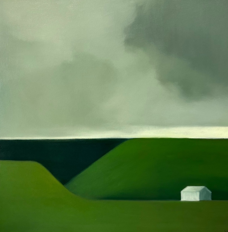 White barn, Old Taupo Road - Art